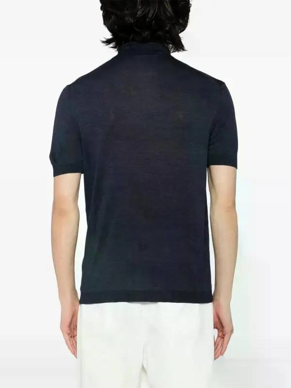 Kiton Silk Polo Shirt