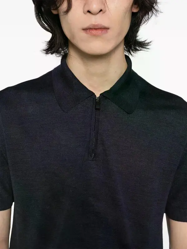 Kiton Silk Polo Shirt
