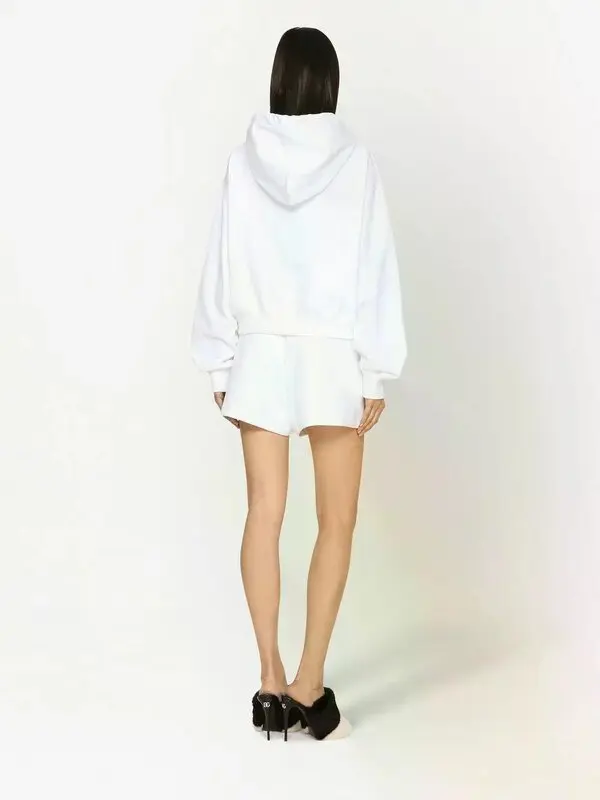 Dolce & Gabbana Logo-embossed Drawstring Hoodie