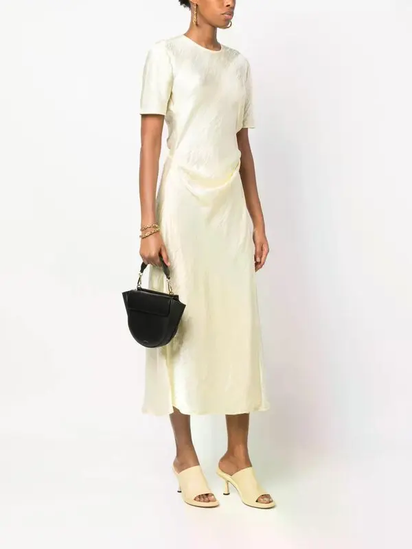 WANDLER Logo-print Leather Tote Bag