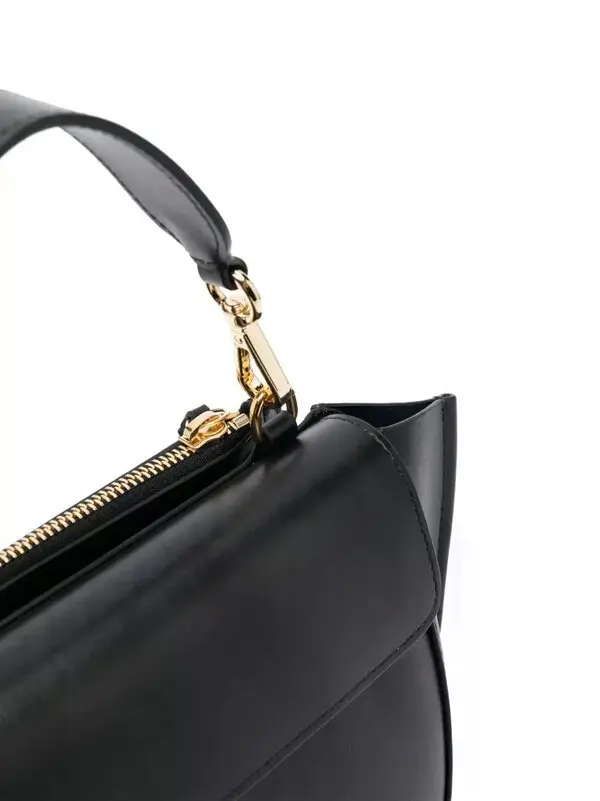 WANDLER Logo-print Leather Tote Bag