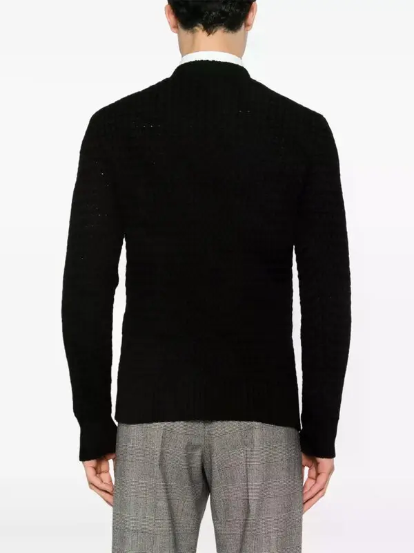 Tagliatore Interwoven Wool Jumper