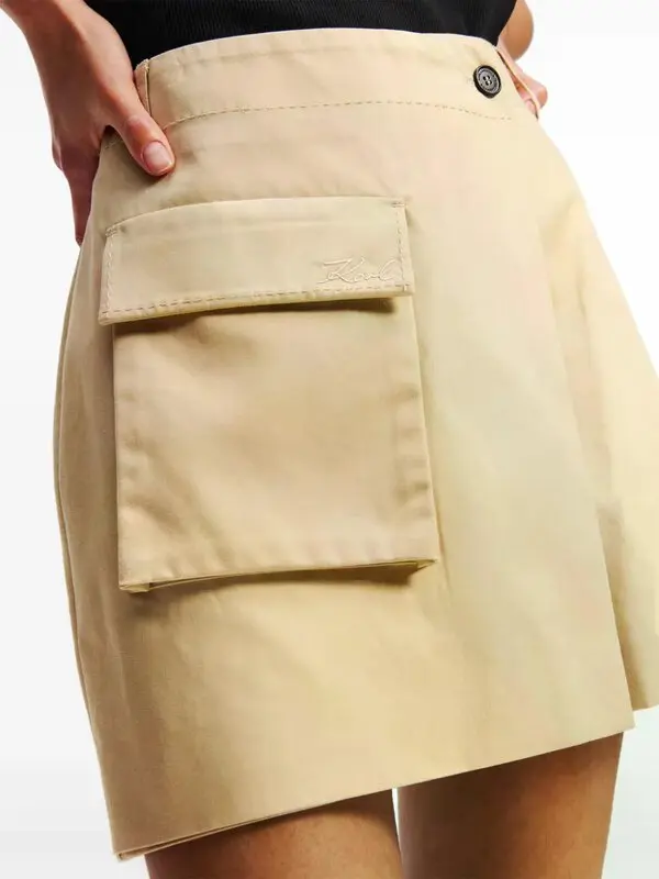 Karl Lagerfeld Patch-pocket Skort