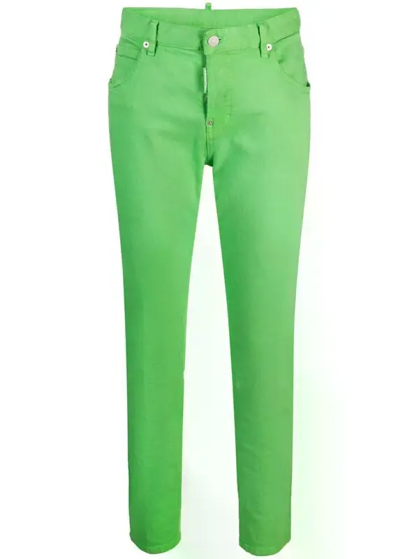 Dsquared2 Cropped Slim Fit Jeans