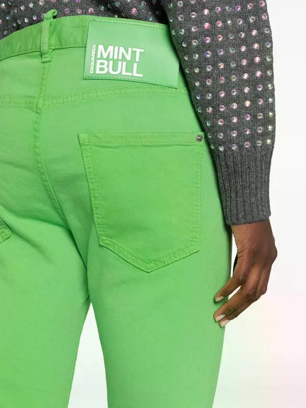 Dsquared2 Cropped Slim Fit Jeans