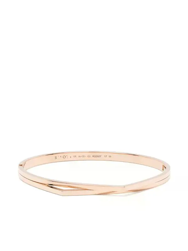 REPOSSI 18kt Rose Antifer Bangle Bracelet - Gold