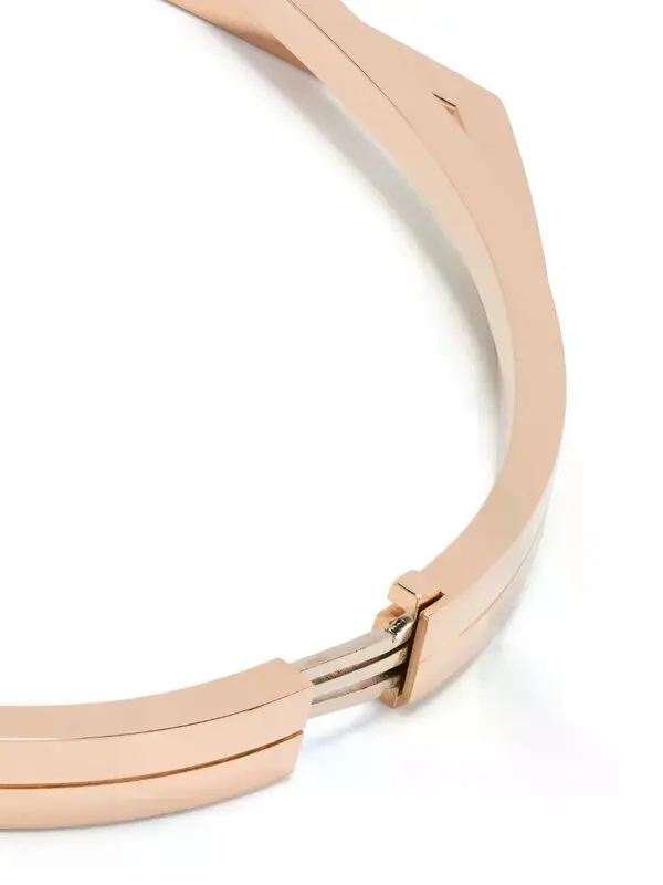 REPOSSI 18kt Rose Antifer Bangle Bracelet