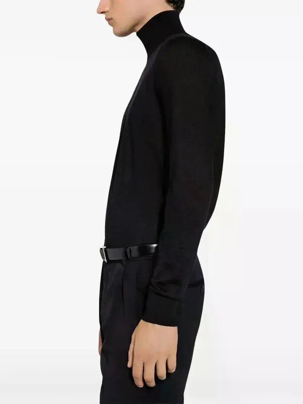 Dolce & Gabbana Roll-neck Jumper - Black