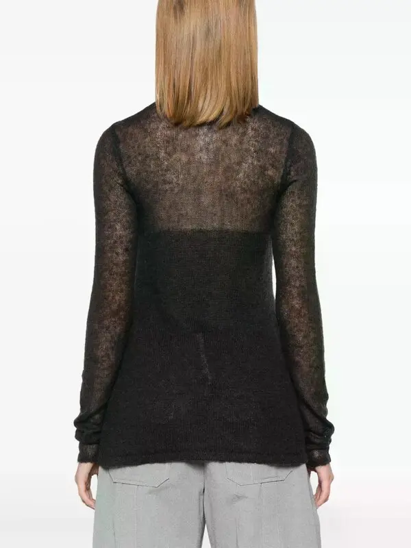 NENSI DOJAKA Brushed-finish Wool-blend Sweater