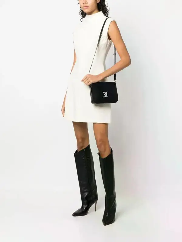 David Koma Logo Plaque Shoulder Bag