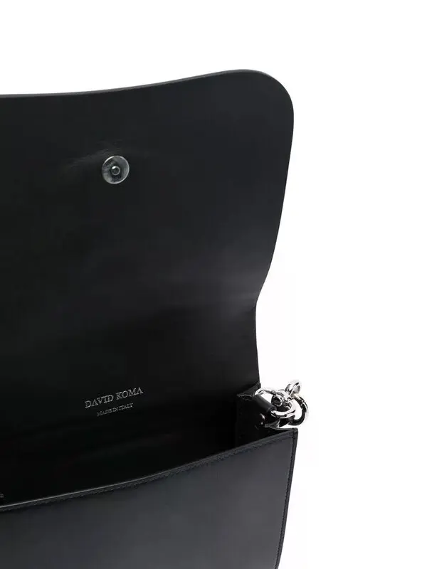 David Koma Logo Plaque Shoulder Bag