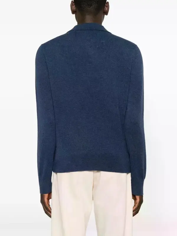 D4.0 Cashmere Knit Sweater - Blue