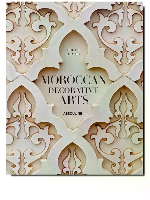 Assouline Moroccan Decorative Arts Philippe Saharoff Hardcover Book - Neutrals