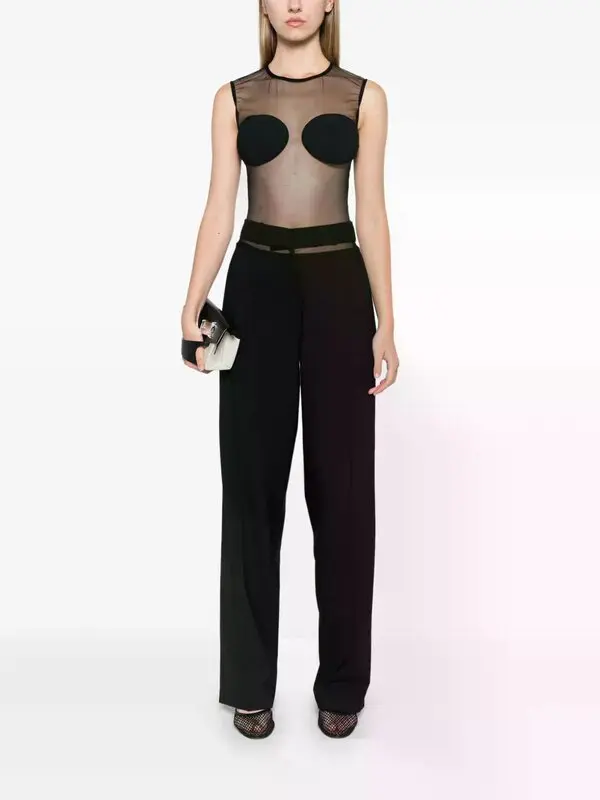 NENSI DOJAKA Wide-leg Tailored Trousers
