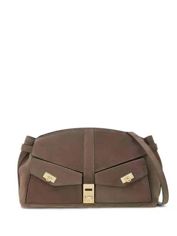 FERRAGAMO Large Hug Clutch Bag