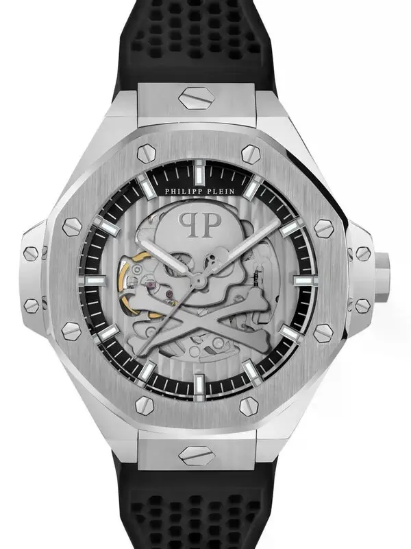 Philipp Plein Automatic Watch With Silicone Strap