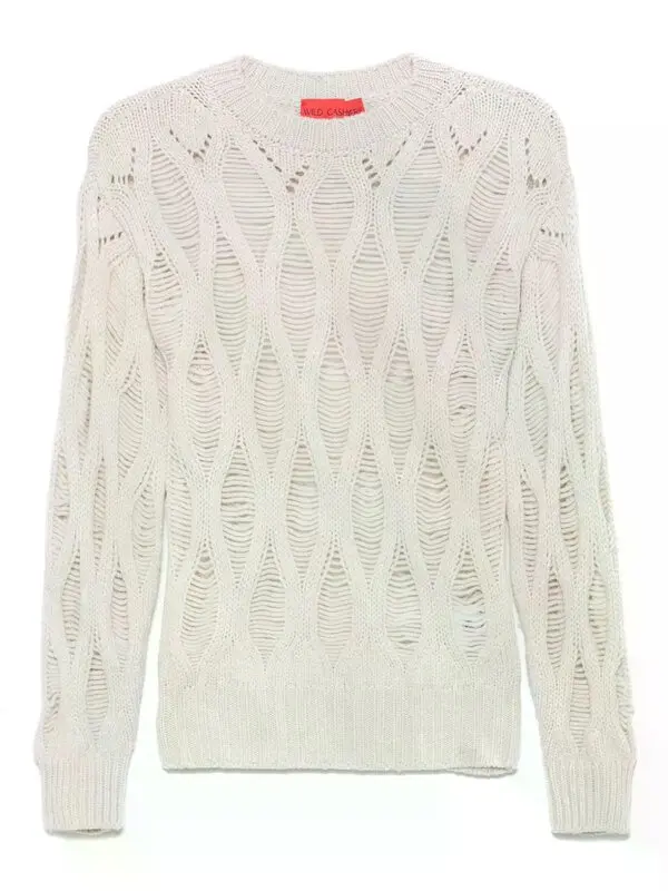 WILD CASHMERE Lyric Sweater - Neutrals