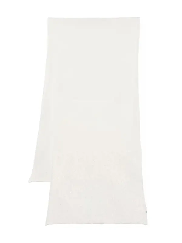 Fabiana Filippi Sequin-embellished Scarf - White