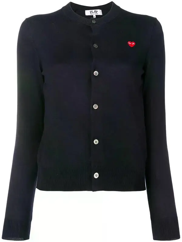 Play Comme Des Garcon Basic Cardigan