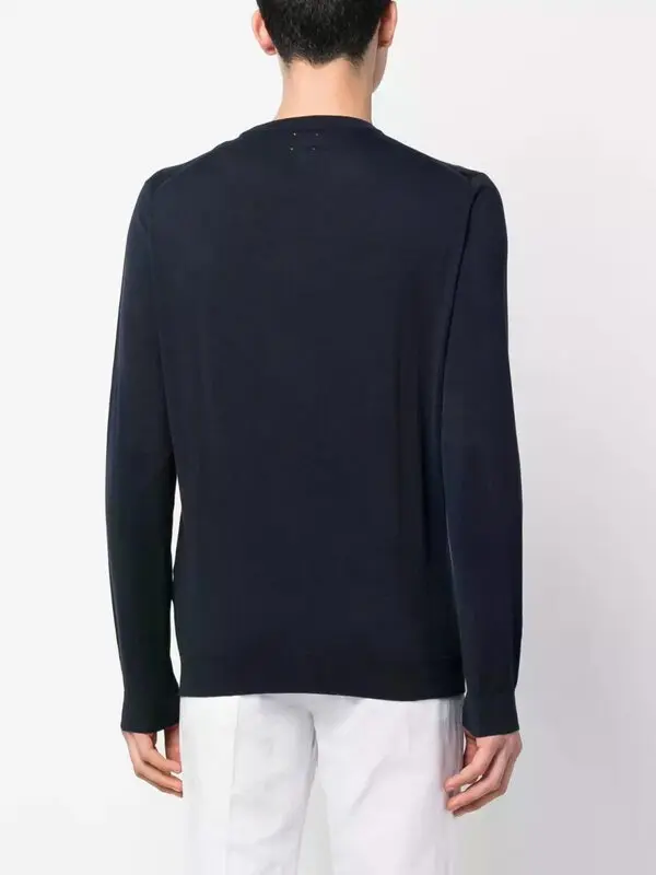 Eleventy Long-sleeve Knitted Jumper