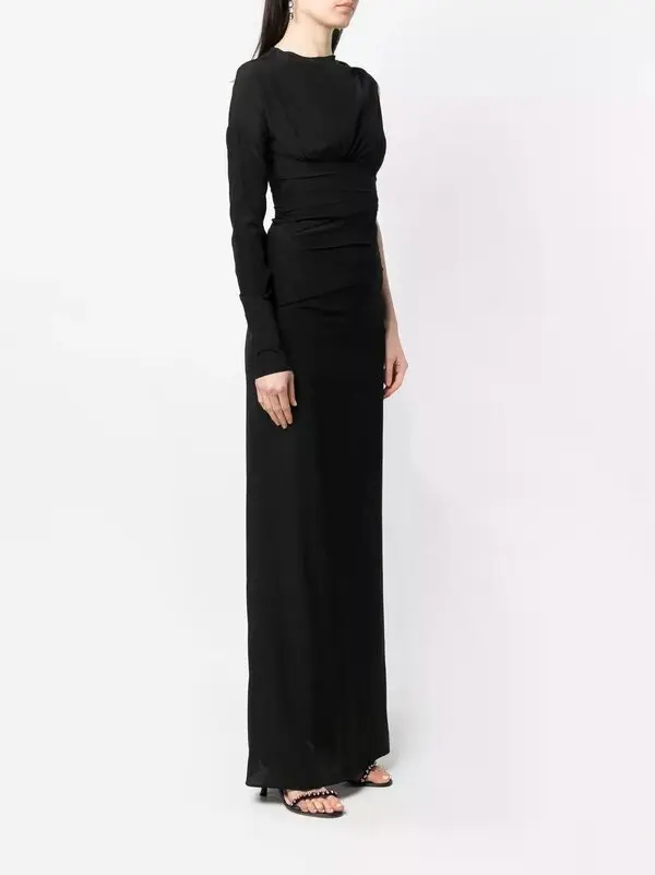 N°21 Single-sleeve Design Gown