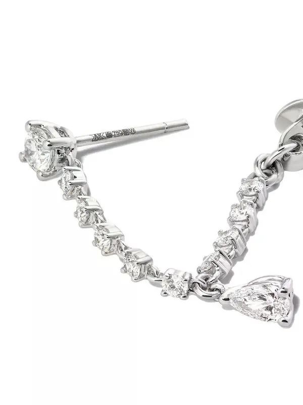 ANITA KO 18kt White Gold Olivia Diamond Earring