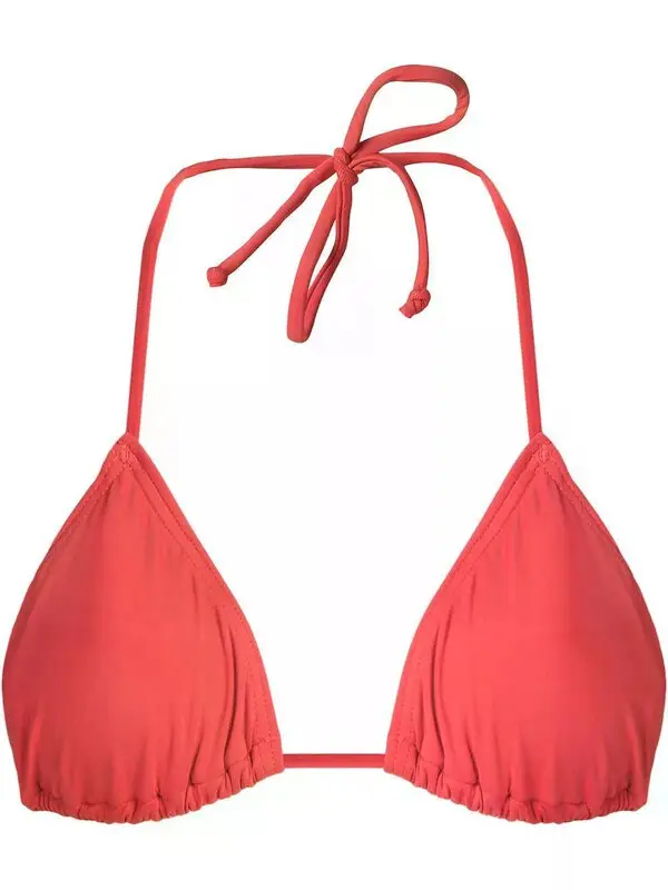 AMIR SLAMA Triangle Bikini Top - Red