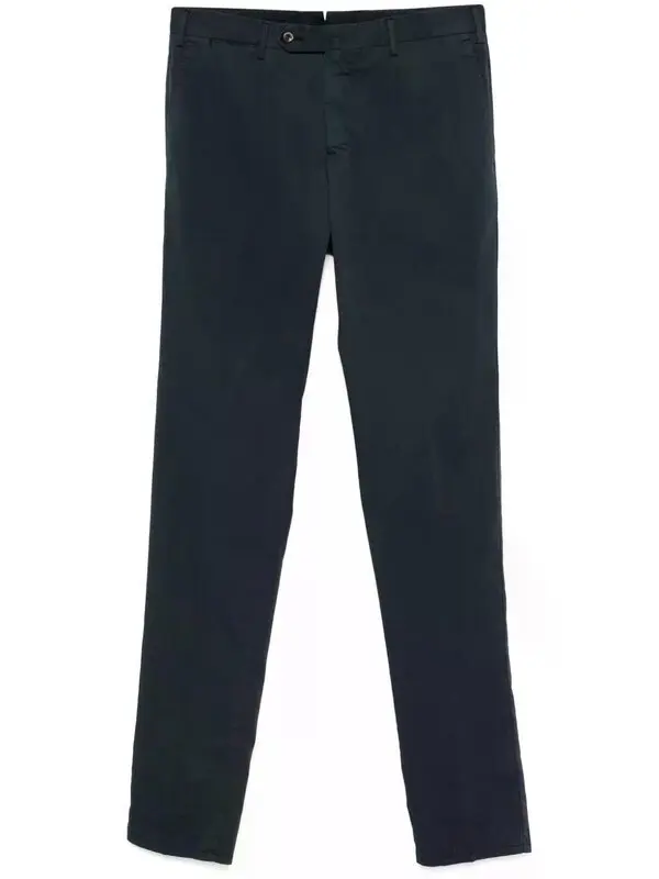 PT TORINO Tapered Chino Trousers - Blue
