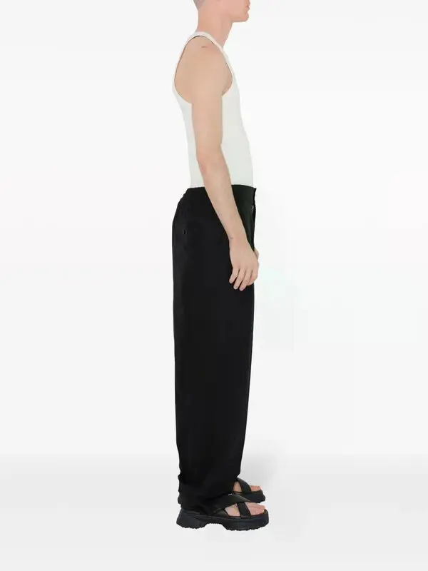 Burberry Pressed-crease Cotton Trousers