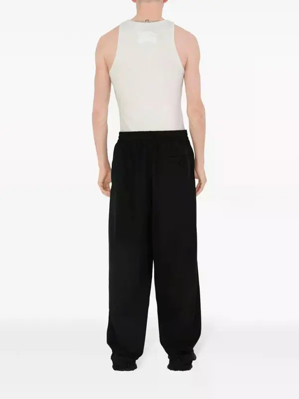 Burberry Pressed-crease Cotton Trousers
