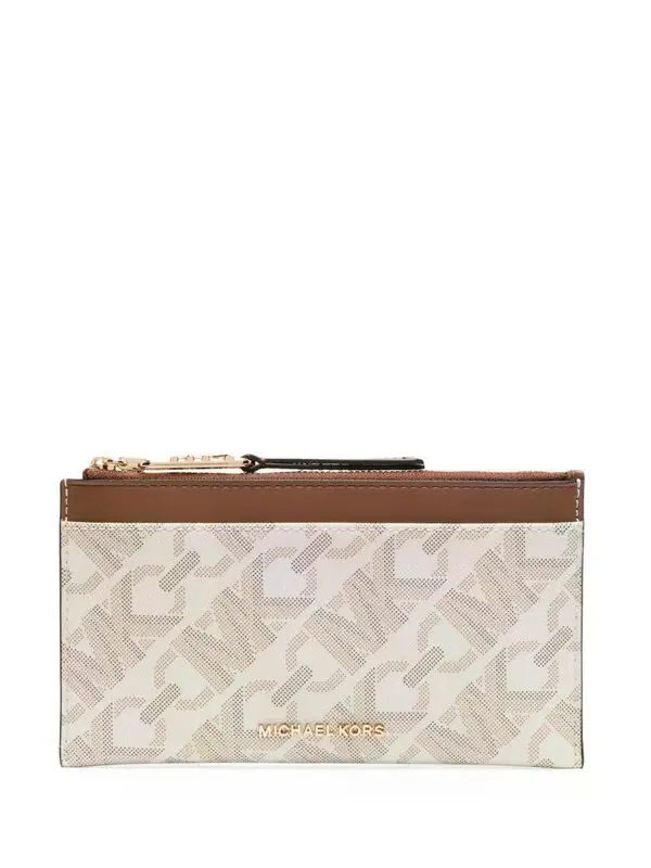 Michael Kors Empire Lg Card Holder - Neutrals