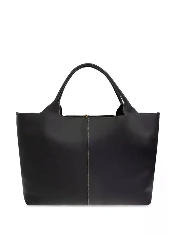 TOD'S Leather Tote Bag - Black