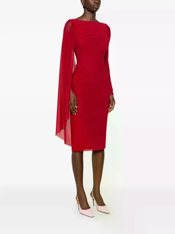 Talbot Runhof Mousse Midi Dress