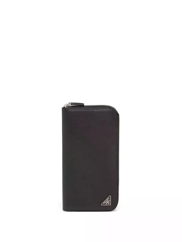Prada Saffiano Leather Wallet - Black