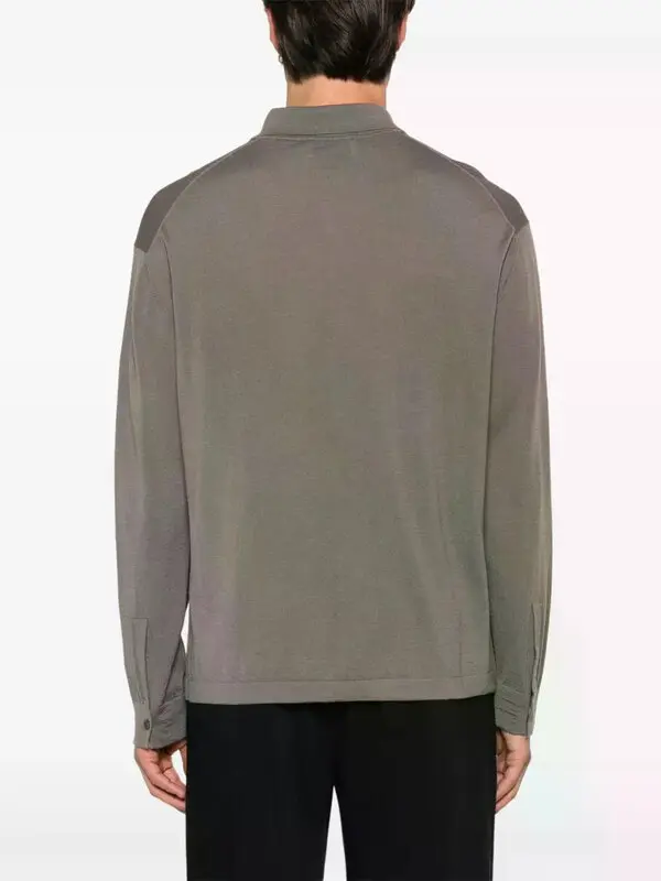 D4.0 Wool Cardigan - Grey