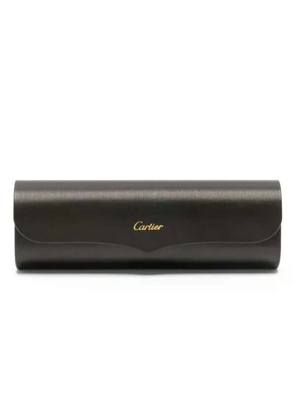 Cartier Rectangle-frame Glasses - Black