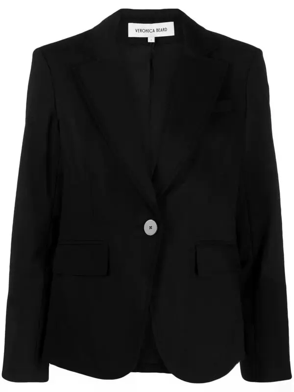 Veronica Beard Single-breasted Wool-blend Blazer