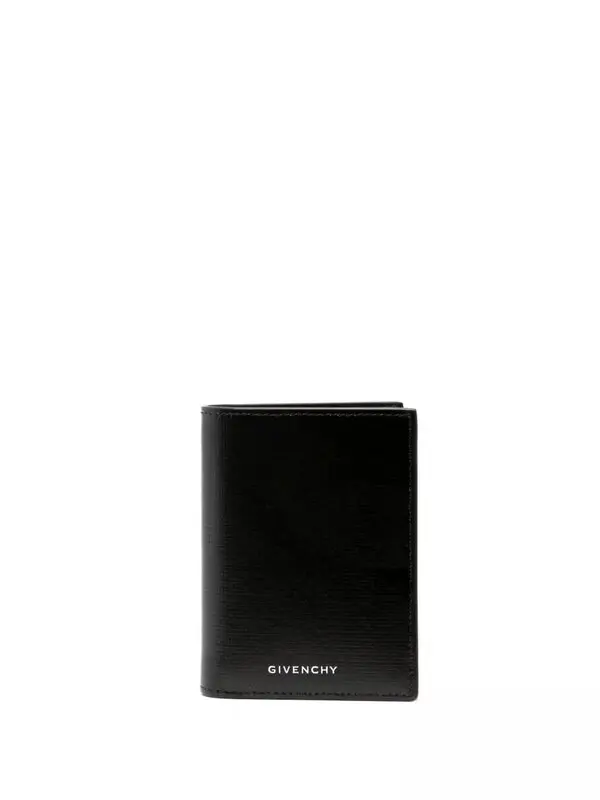Givenchy Logo-print Leather Wallet - Black