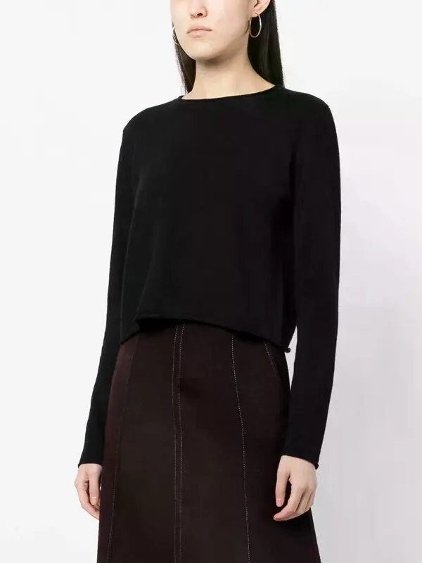 LISA YANG The Ida Cashmere Jumper - Black
