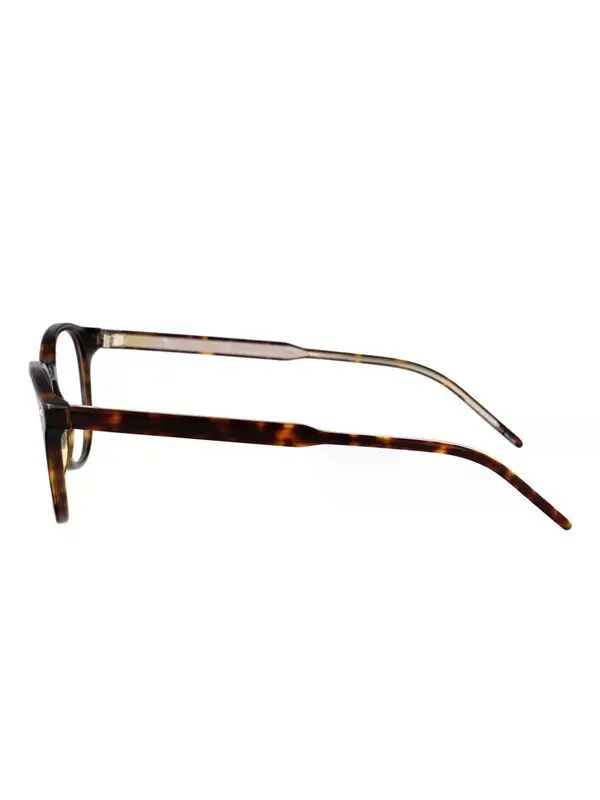 Giorgio Armani Pantos-frame Glasses - Brown