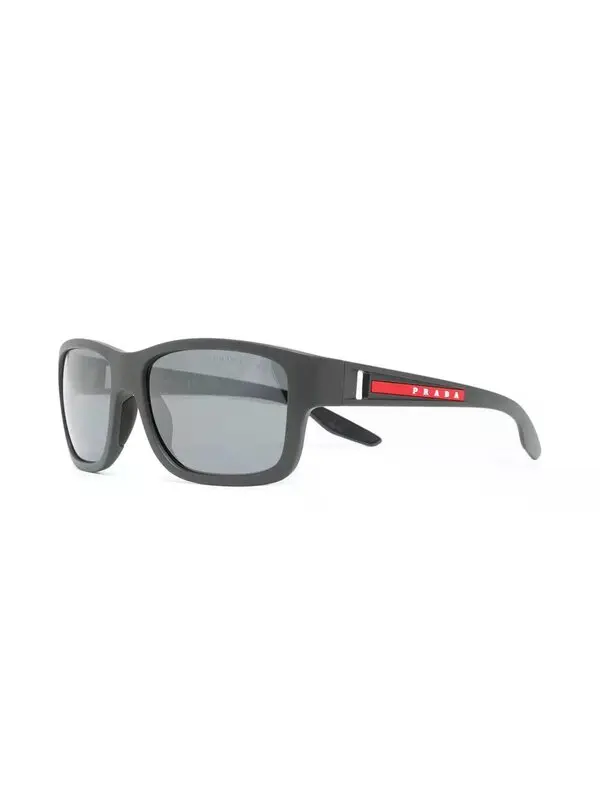 Prada Linea Rossa Square-frame Sunglasses