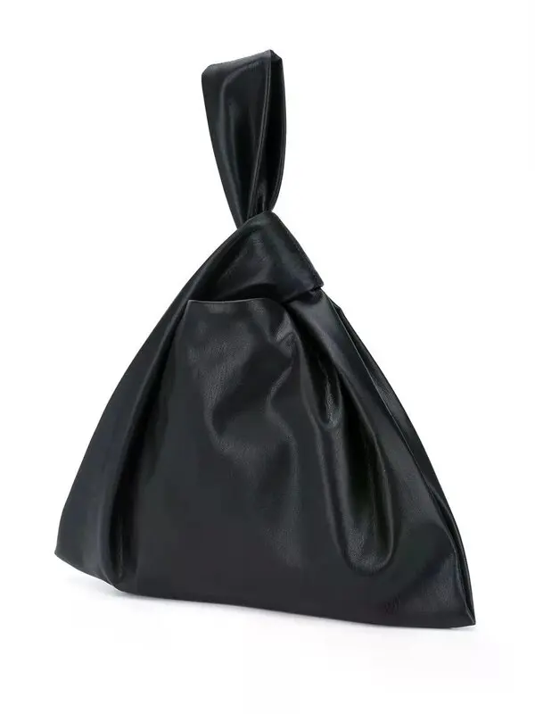 Nanushka Faux Leather Tote Bag - Black