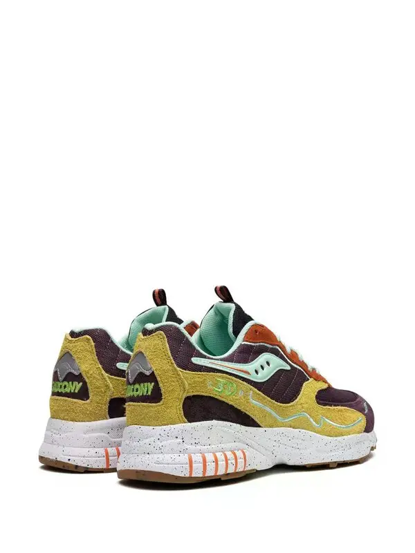 Saucony 3d Grid Hurricane Sneakers - Brown