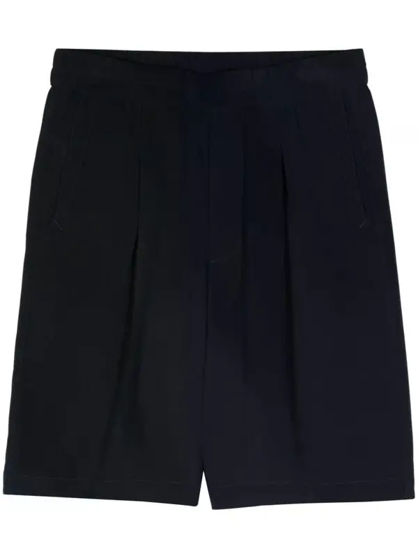 Giorgio Armani Pleated Wide-leg Shorts