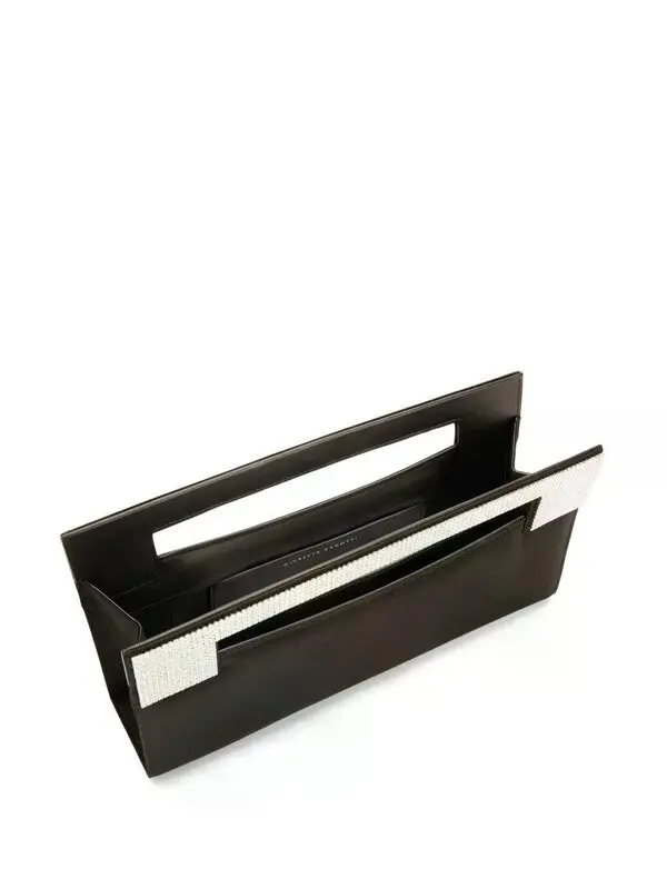 GIUSEPPE ZANOTTI Clutch With Crystal Embellishment