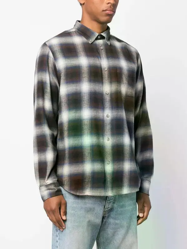 Woolrich Check-pattern Cotton Shirt