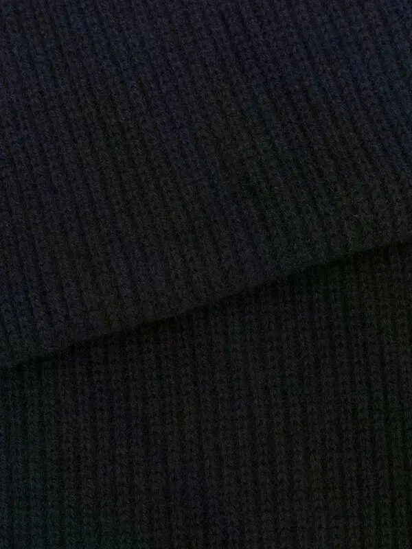 N.peal Ribbed Cashmere Scarf