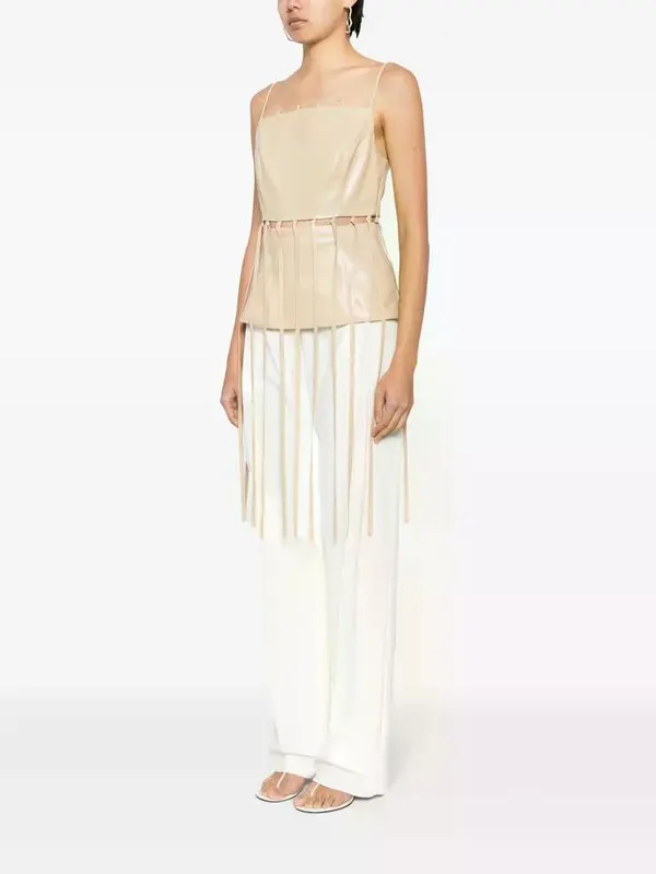 Nanushka Citta Faux-leather Top