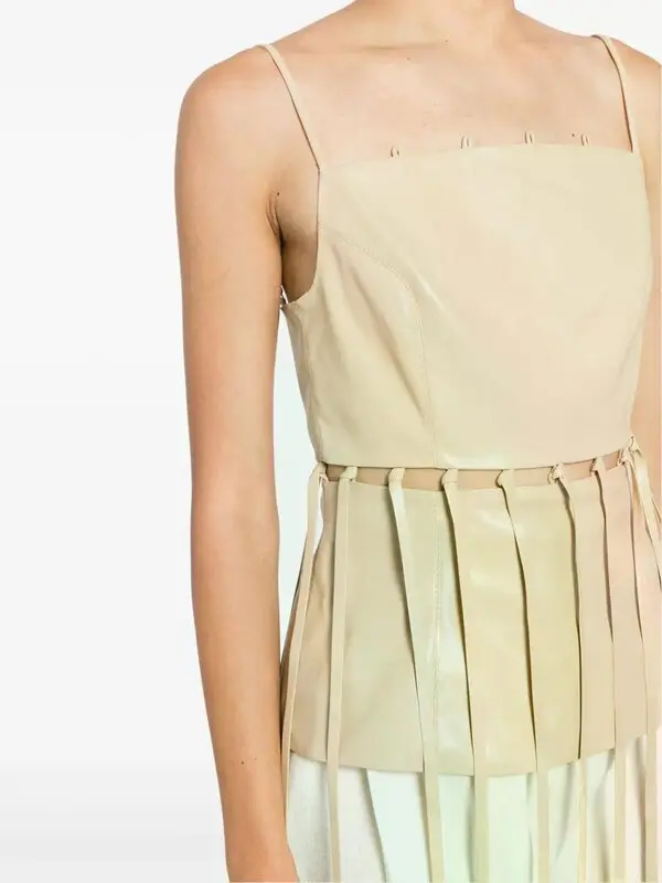 Nanushka Citta Faux-leather Top