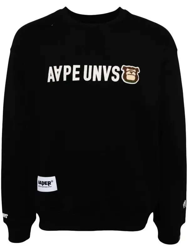 AAPE BY *A BATHING APE Logo Sweatshirt